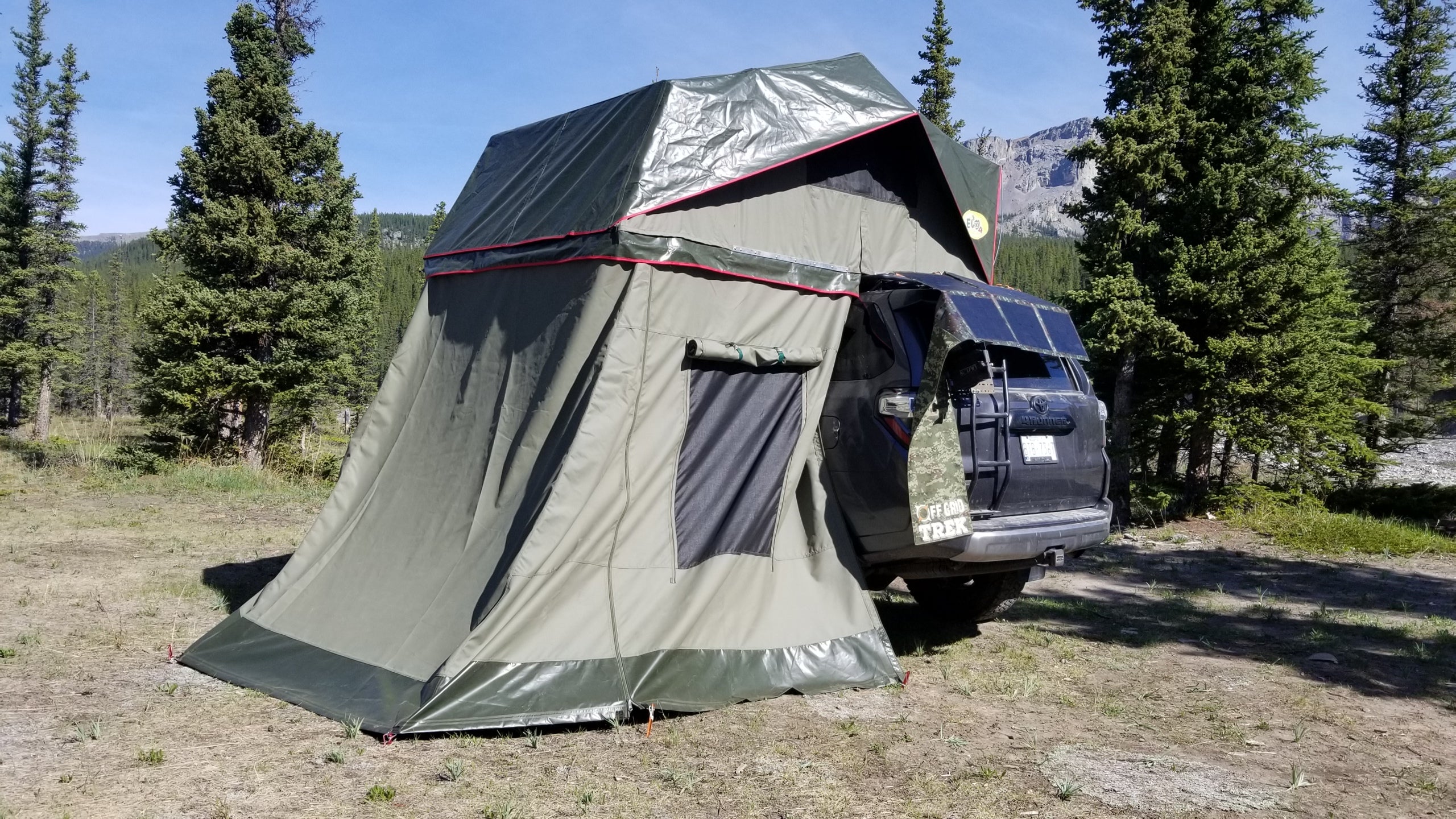 Annex Room for 3 Person Roof Top Tent USD Pricing | Off Grid Trek