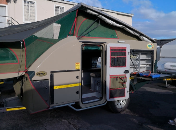 Kavango Tec Caravan Sleeps 4, 2530lbs– Off Grid Trek