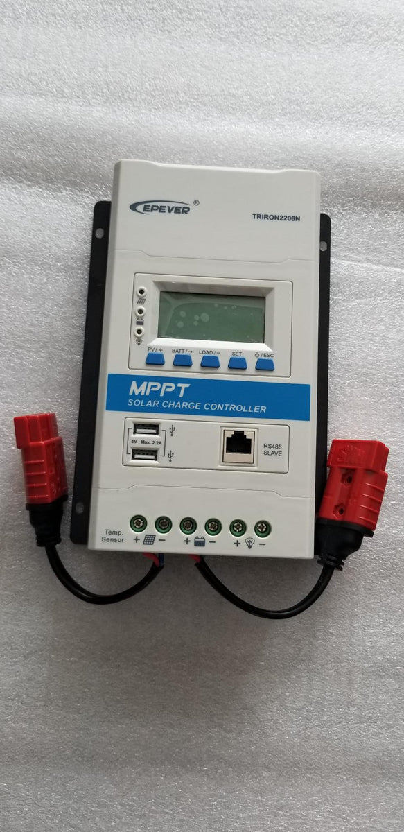 MPPT 12 OR 24V 20AMP SOLAR CONTROLLER W 10CM WIRE TO ANDERSON NO US SA ...
