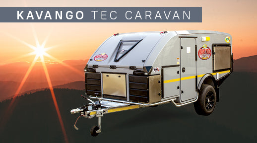 Kavango Tec Caravan Sleeps 4, 2530lbs | Off Grid Trek