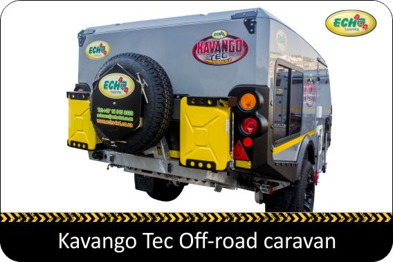 Kavango Tec Caravan Sleeps 4, 2530lbs | Off Grid Trek