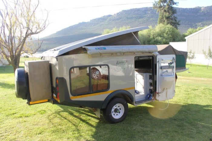 Kavango Tec Caravan Sleeps 4, 2530lbs | Off Grid Trek